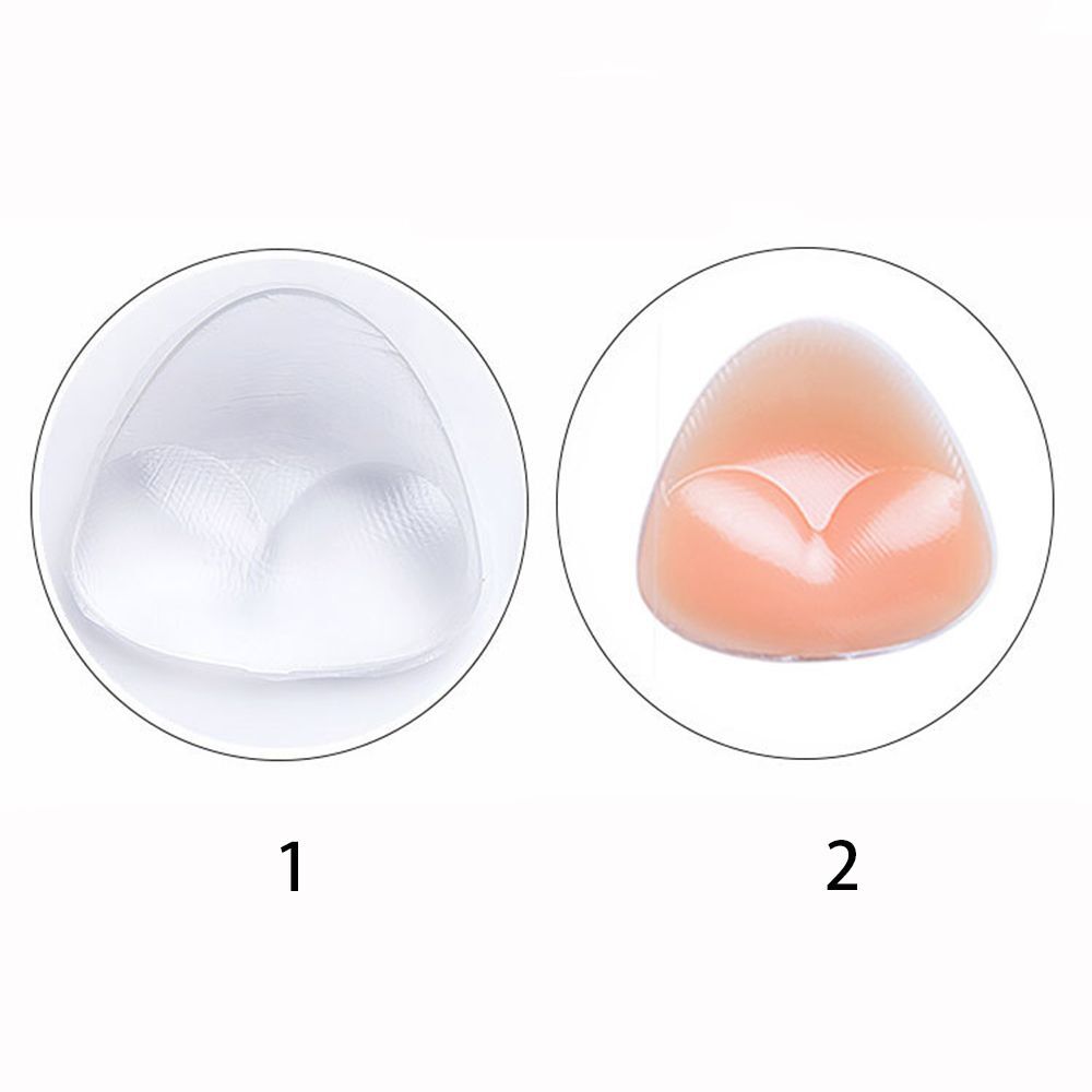 Push Up Padded Chest Pads Women Bra Insert Pad Silicone Pads Bra Cup ...