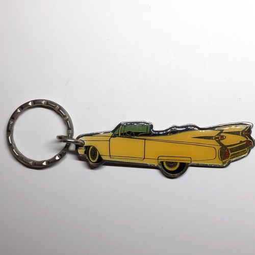 Classic Chevy car Vintage Keychain Fob Enamel Gift Creations Inc Key ...