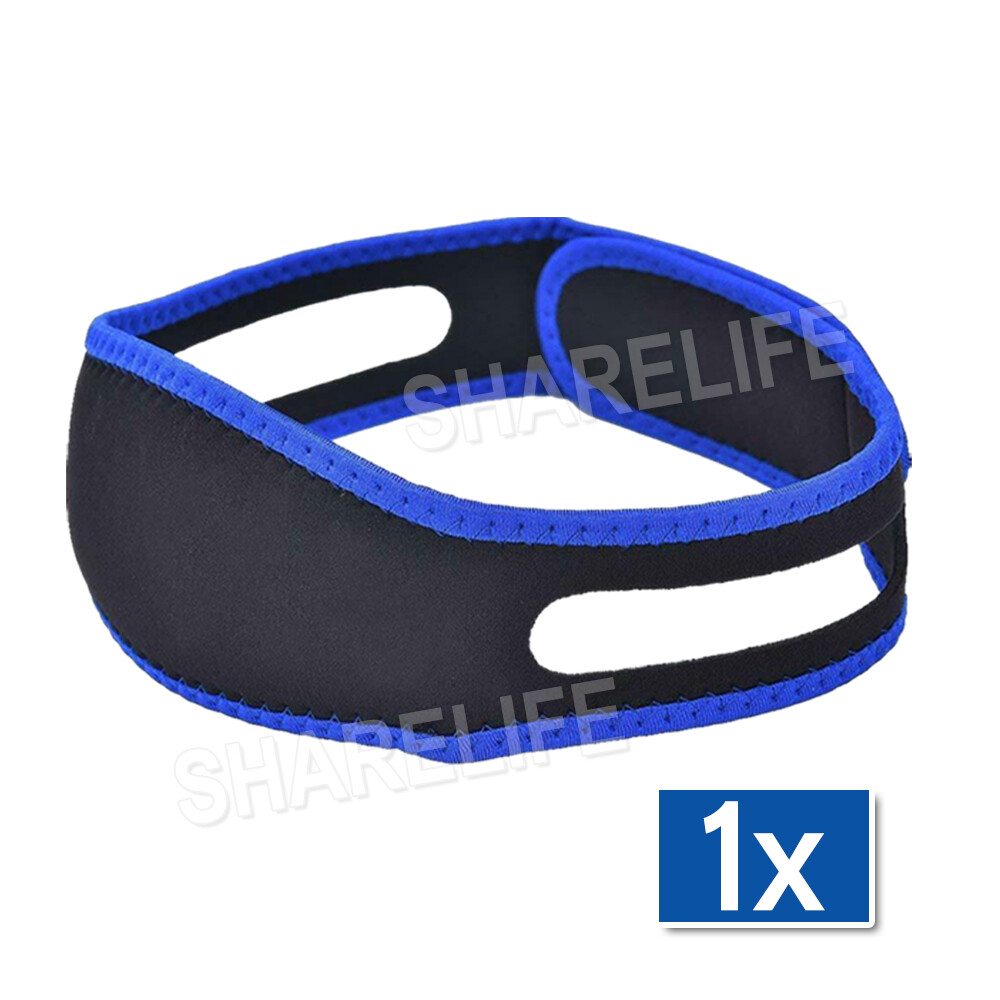Stop Snoring Chin Strap Anti Snore Sleep Apnea Belt Apnoea Stopper ...
