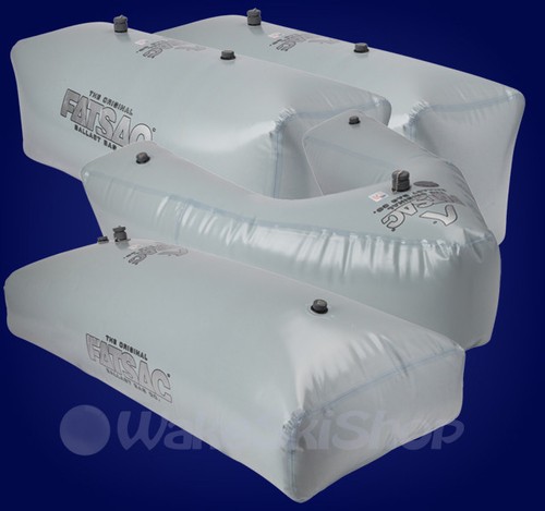 FLY HIGH FAT SAC WAKEBOARD SURF BOAT BALLAST BAG SET OF W711 W705 AND 2 ...