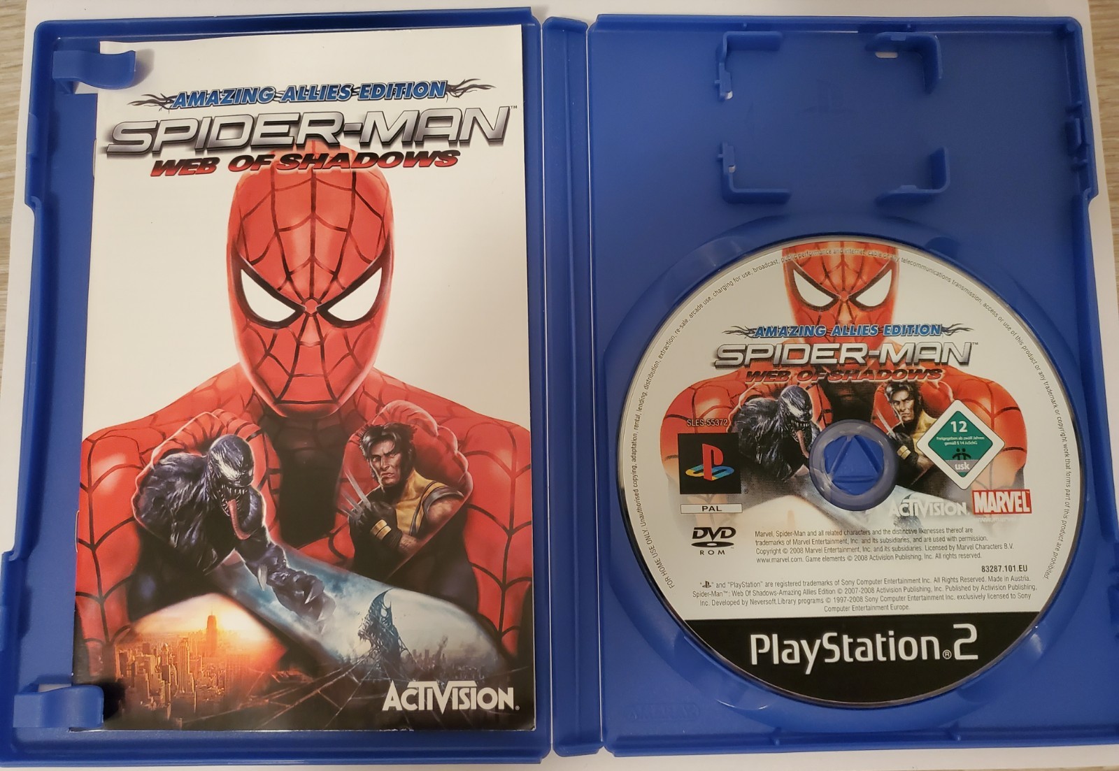 Spider-Man : Web Of Shadows Amazing Allies Edition (Sony PlayStation 2 ...