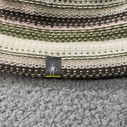 Smartwool Beanie Skull Cap Unisex Men Women Wool Acrylic White Green ...