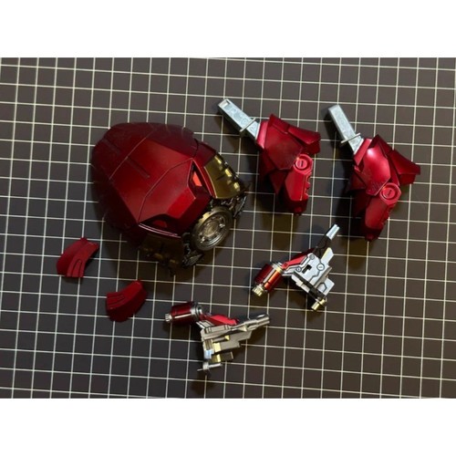 Hot Toys 1/6 Iron Man MK7 Base Shoulder Armor Aircraft Right Leg ...