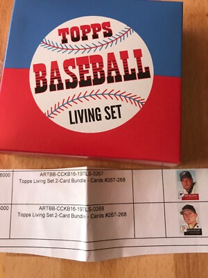 Topps MLB Living Set 2Card Bundle Sealed #267-268 Roy Halladay/Mitch ...