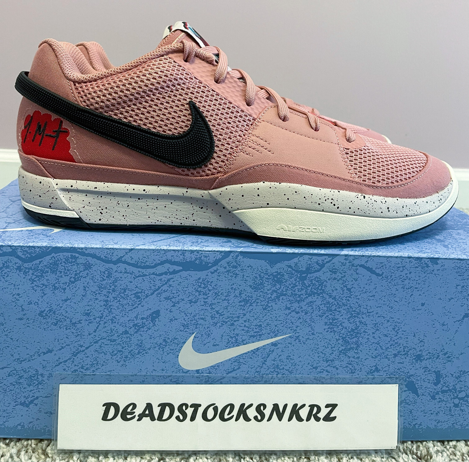 Nike Ja 1 Bite Red Stardust Ja Morant FV1286 600 Men's Sizes | eBay