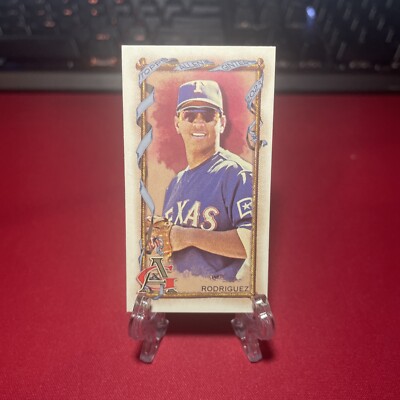 2023 Topps Allen & Ginter Alex Rodriguez Mini #7 Rangers Mariners ...