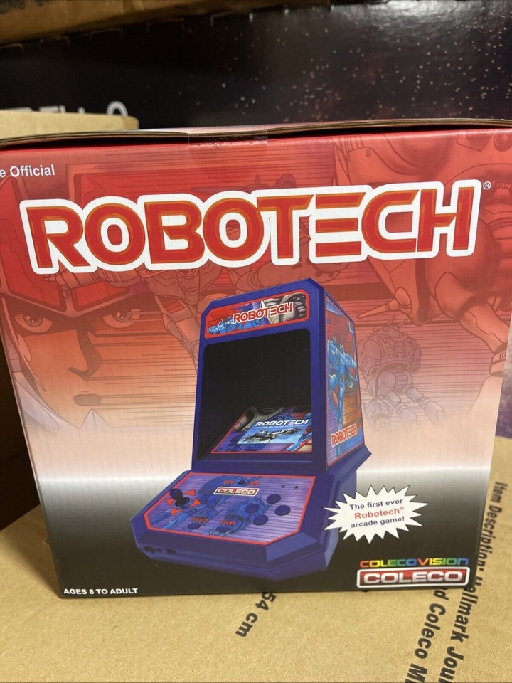 Gold - Numbered Robotech Coleco Mini Arcade Game -LIMITED ED GOLD 8 Of ...