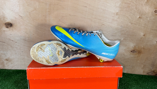 Nike Mercurial Vapor IX FG 555605-474 Elite Blue boots Crampons Homme ...