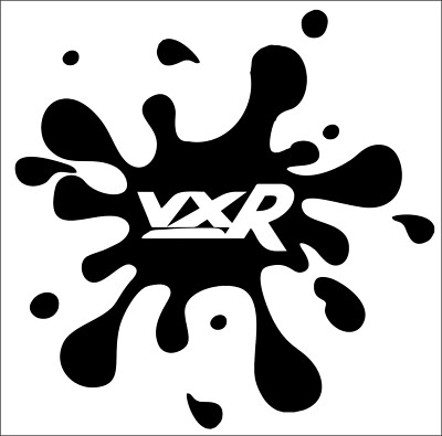 VXR SPLAT Funny Car VAUXHALL sticker decal x1 CORSA ASTRA ZAFIRA MERIVA ...