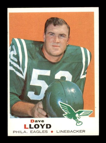 1969 Topps #220 Dave Lloyd EX/EX+ Eagles 555749 | eBay