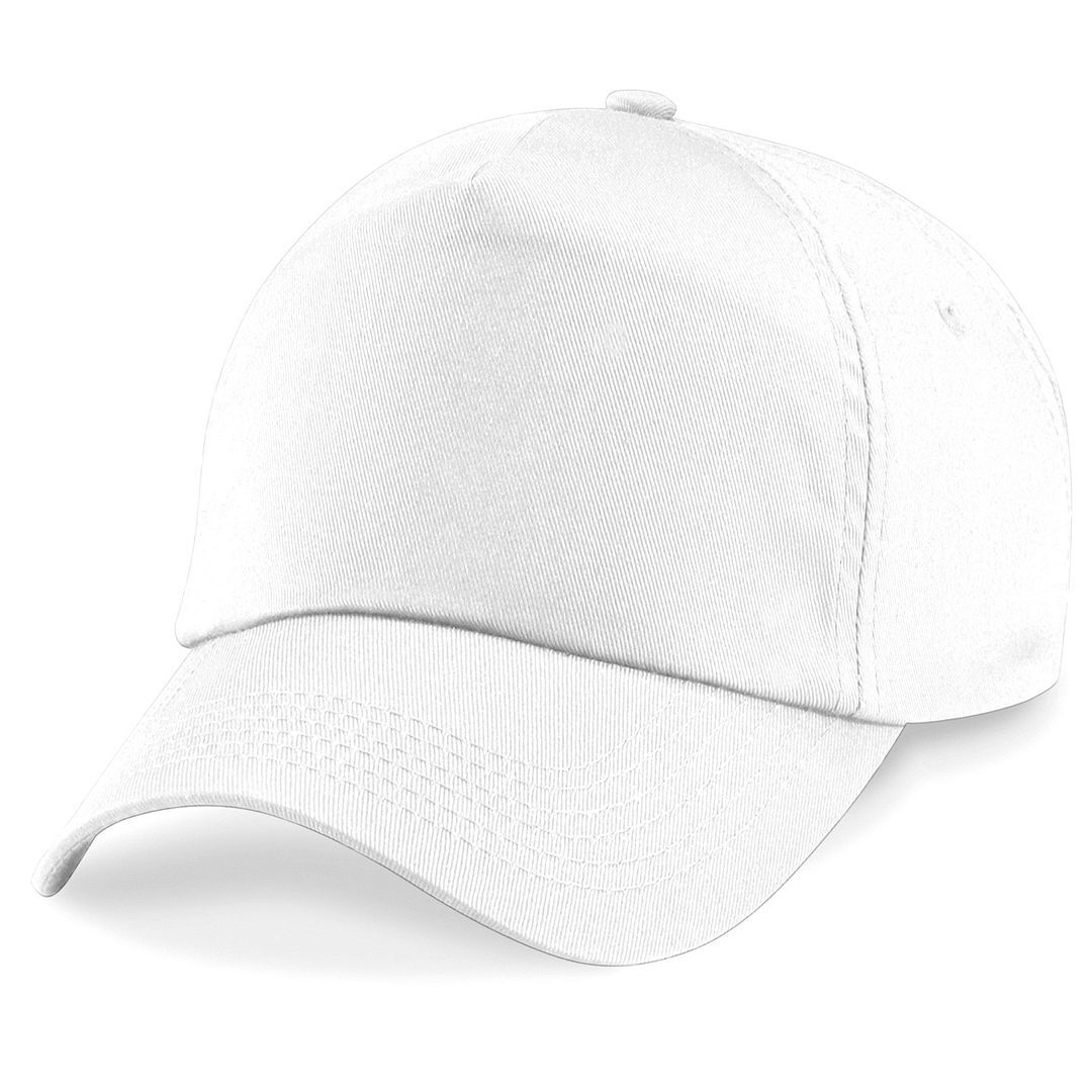 Beechfield Curved Peak Baseball Cap Mens Womens Original 5 Panel Sports ...