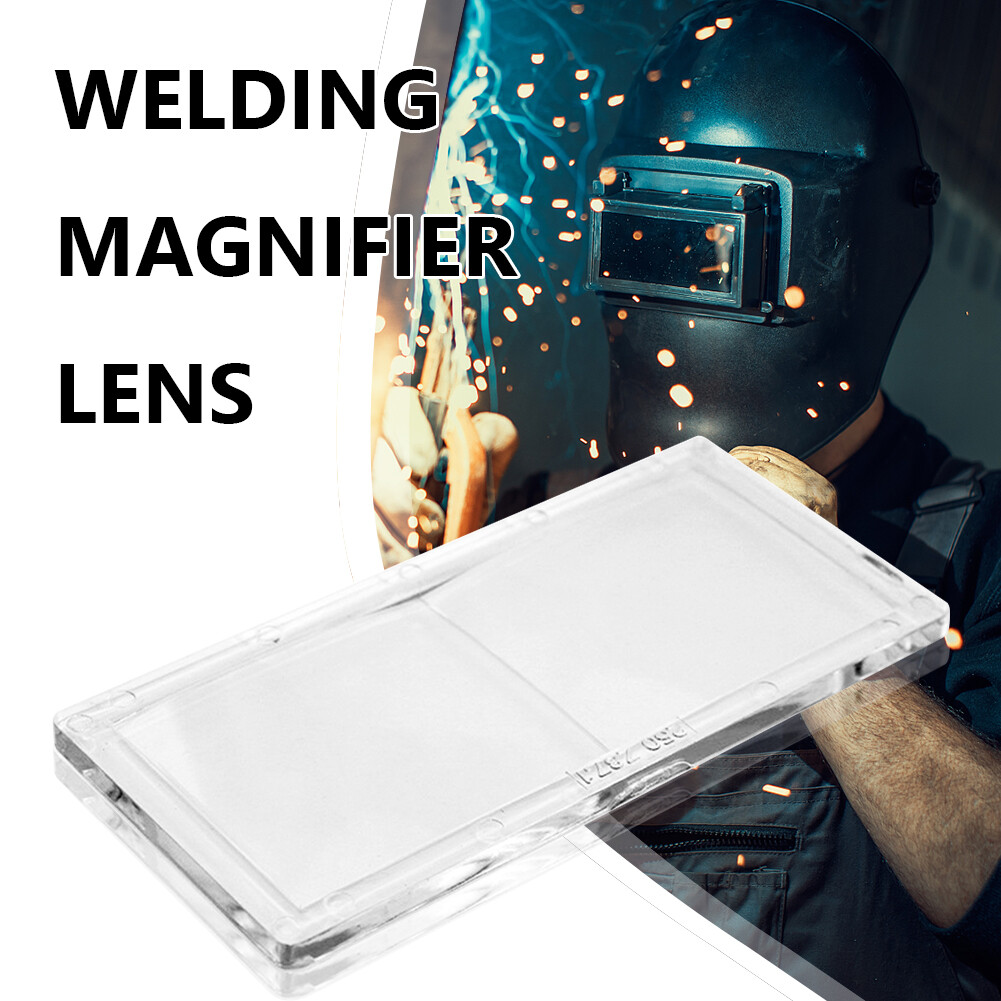 Welding Magnifier Lens PC Welded Lenses Eye-protecting for Welder (225 ...