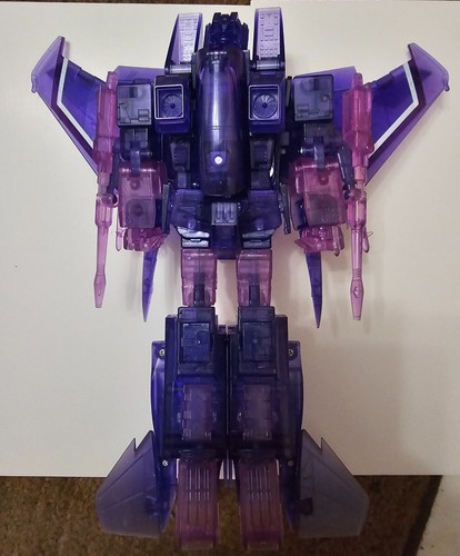 Transformers Yes-Model YM-07 Cybertron Starscream MP Transparent Ghost ...