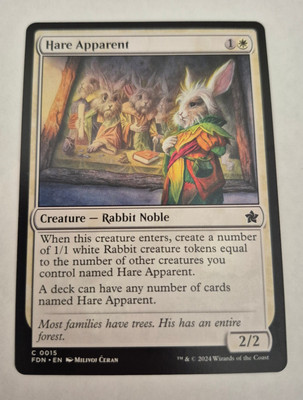 Hare Apparent - Foundations - NM - MTG | eBay Australia