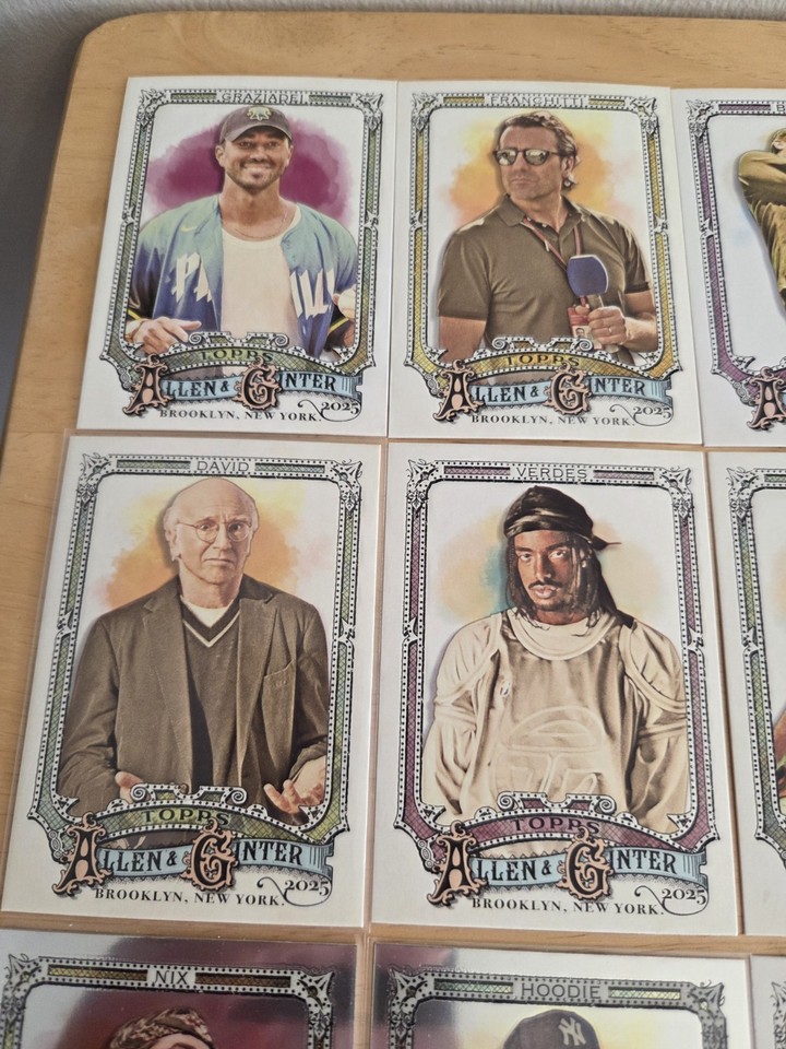 2025 Topps Allen And Ginter 35 Card Non Baseball Lot No Dupes Fish Mini ...