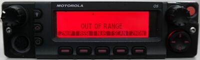 Motorola APX 6500 UHF R2 MP Mobile Radio Model: M25SSS9PW1AN TESTED TO ...