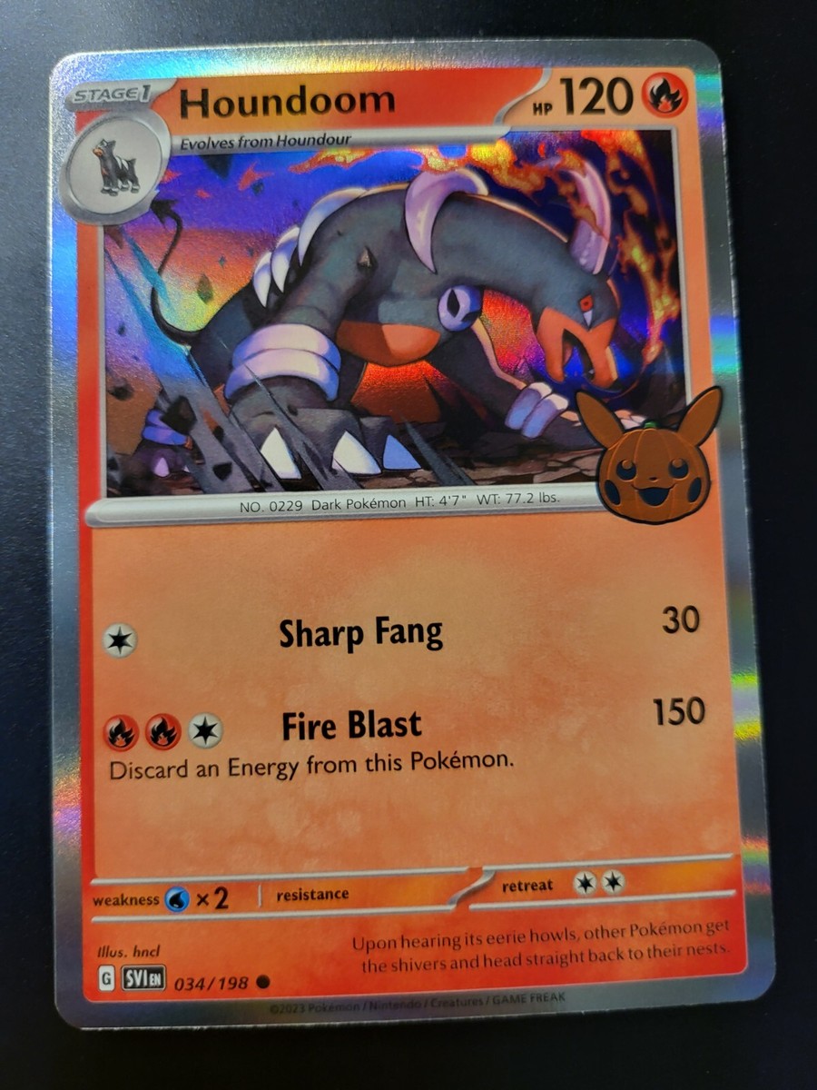 Pokemon Houndoom Card Houndoom Neo Revelation NM Single Cards