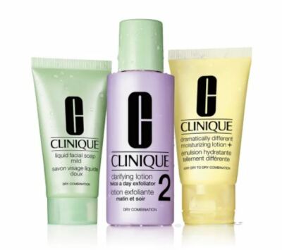 Clinique 3-Step System for Normal Skin - Skin Type 2 - Travel Set - u/b ...