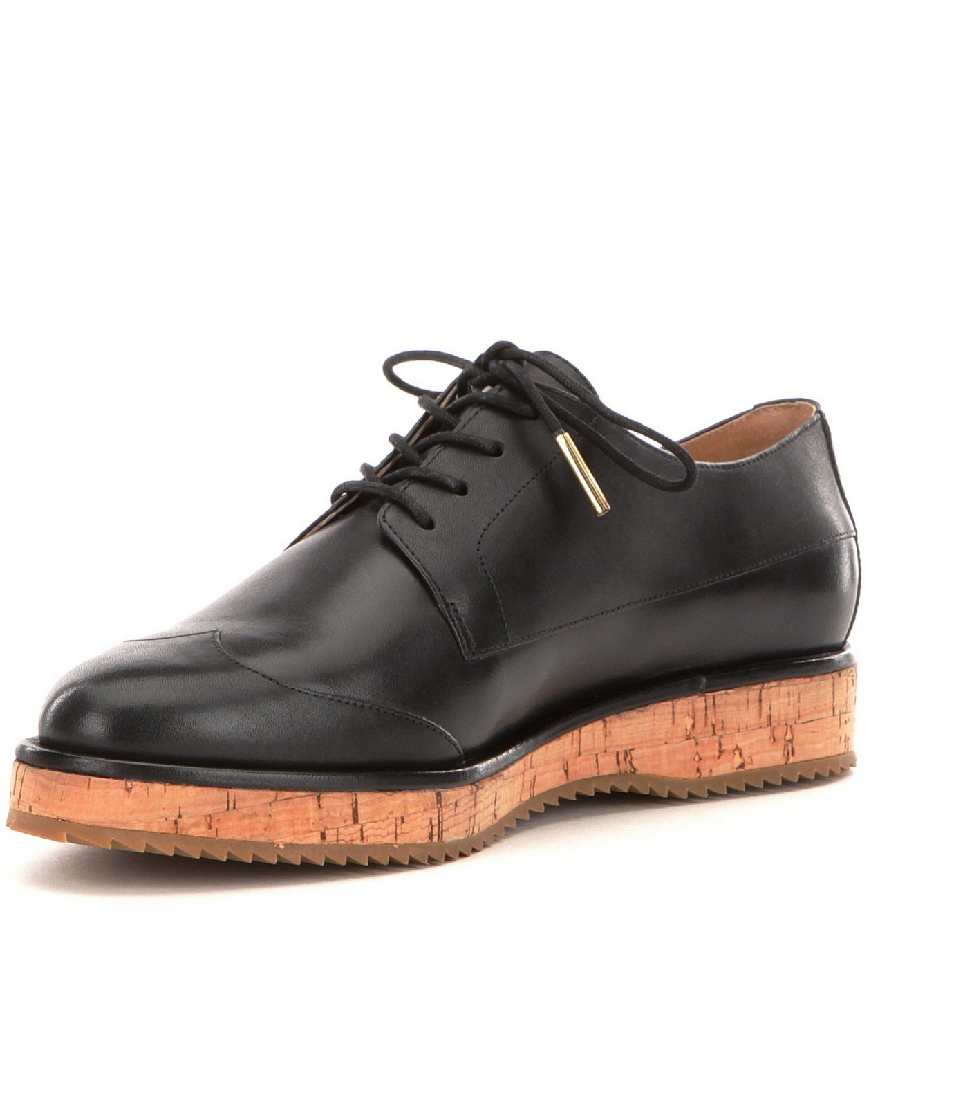MICHAEL Michael Kors Zane Vachetta Leather Lace Up Cork Oxfords, Sizes ...