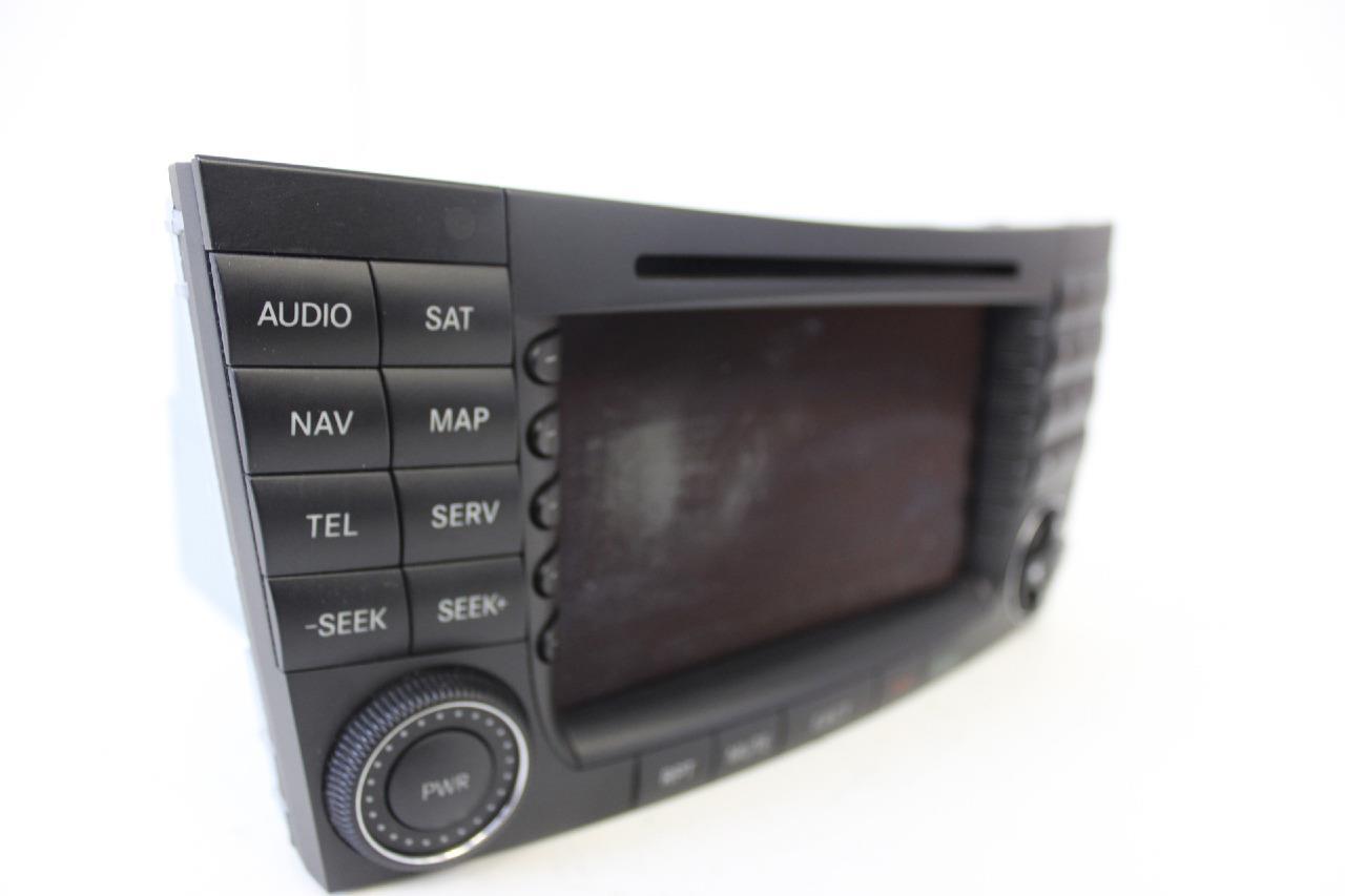 2003-2008 MERCEDES BENZ W211 NAVIGATION GPS RADIO CD PLAYER DISPLAY ...