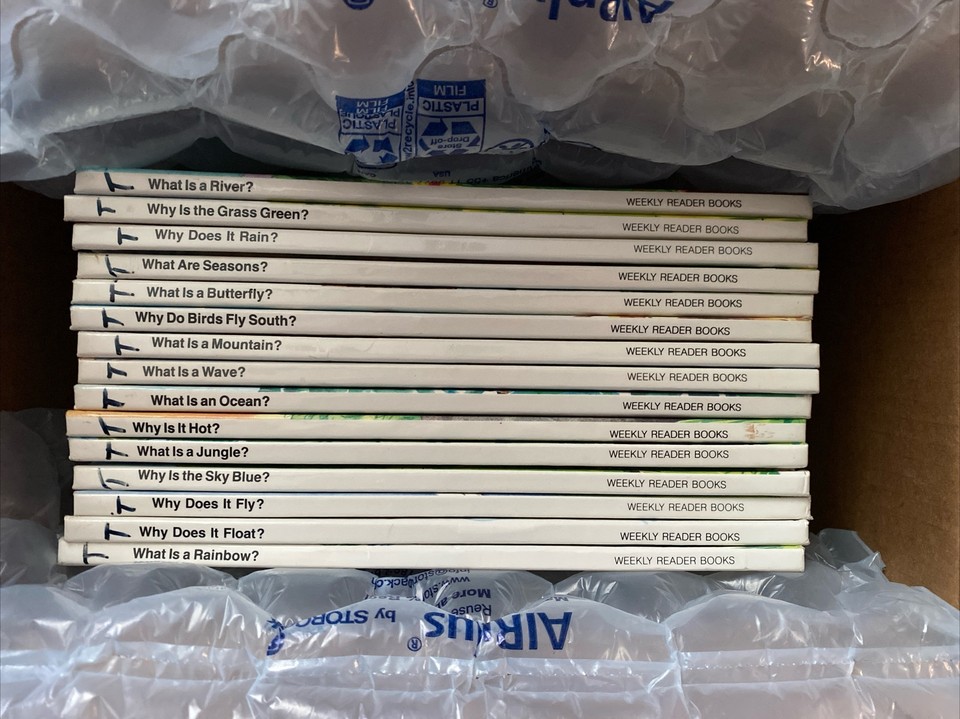 Weekly Reader Just Ask Vtg 1980s Book Collection Lot Of 15 What? Why ...