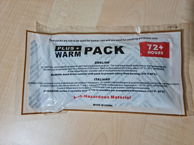 10 x Aqua Pack , Heat Pack , Heatpack , Heatpacks , bis zu 72 h ...