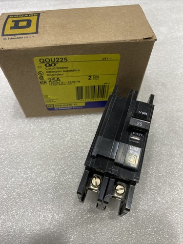 QOU225 SQD 2 POLE 25A 240V NEW | eBay