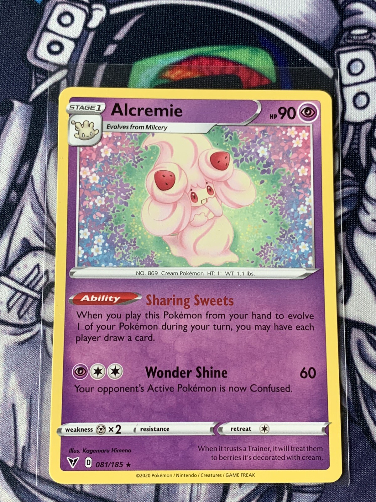 Alcremie - 081/185 - Vivid Voltage- Non Holo Rare Pokemon TCG NM/M FREE ...
