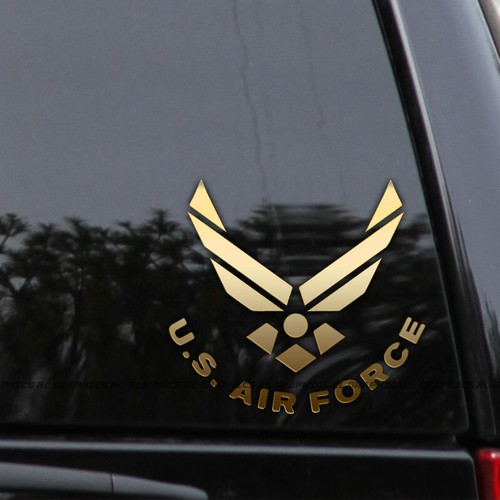 USAF Air Force Veteran Vinyl Decal Sticker | eBay