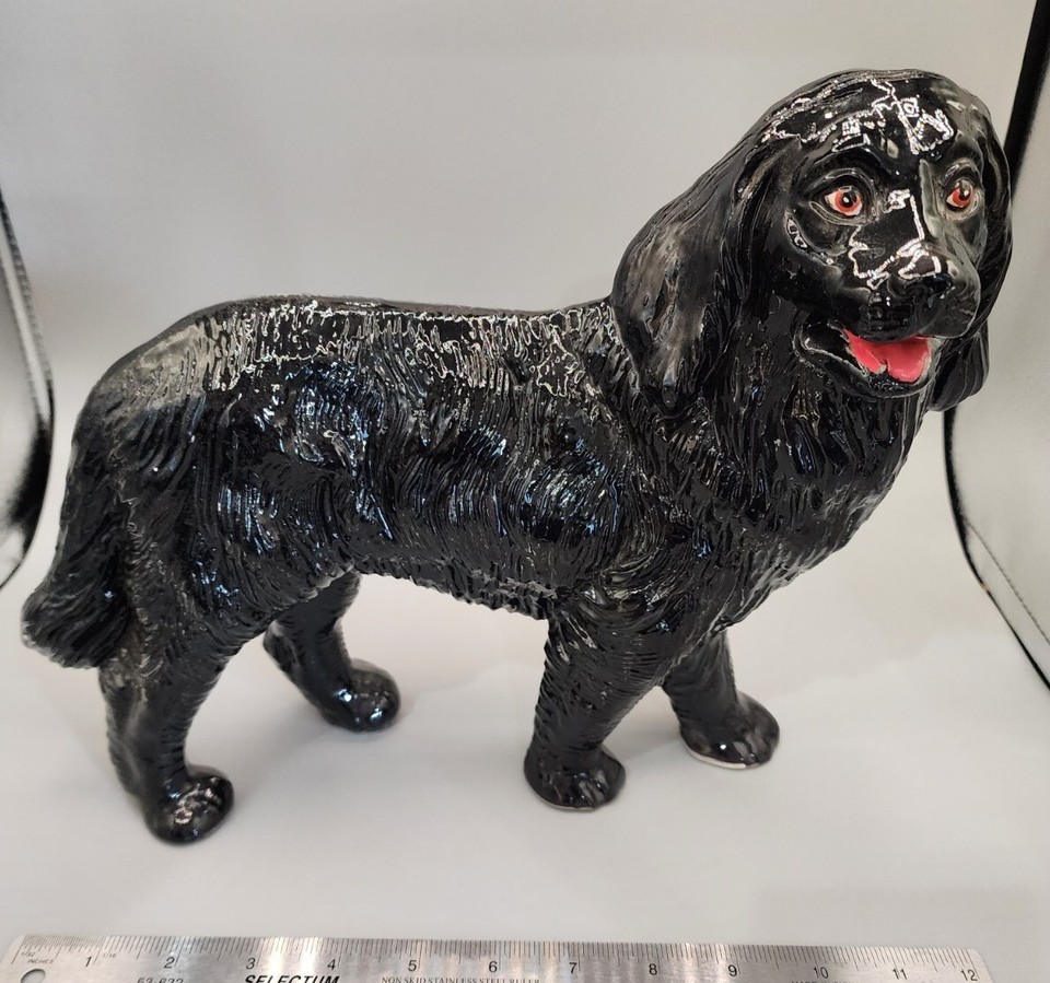 Antique Vintage Ceramic Screech Rum Liquor Decanter Newfoundland Dog ...