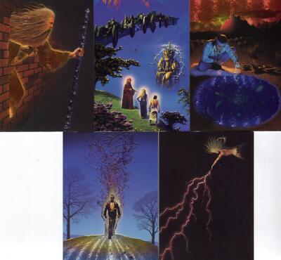 White Tim Metallic Storm Chase Card Set MS1 - MS5 FPG 1994 | eBay