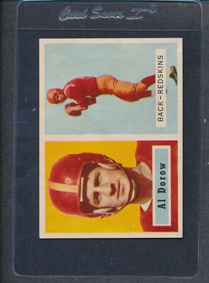 1957 Topps #024 Al Dorow Redskins NM *1197 | eBay