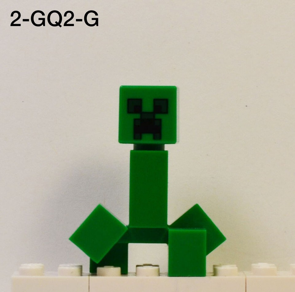 Lego Minecraft Minifigures Lot (You Choose!) Steve Alex Creeper Zombie ...