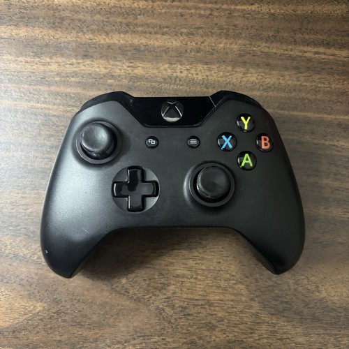 Microsoft Xbox One Wireless Controller Black Model 1537 Free Shipping ...