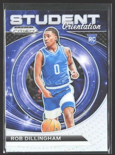 Rob Dillingham 2024 Panini Prizm Draft Student Orientation #5 Silver ...