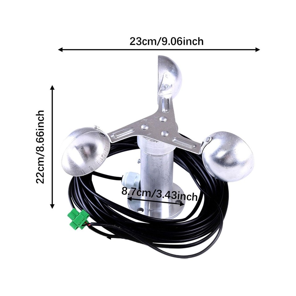 Wind Speed Testing Three Cups Wind Tester Anemometer Stable Easy to ...
