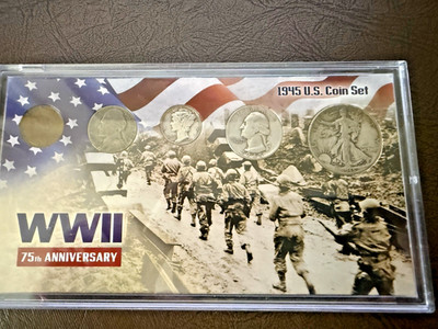 1945 US COIN SET. 75th Anniversary WWII | eBay