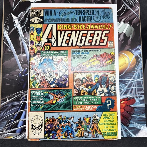 Marvel Comics 1981 Avengers Annual #10 First Appearance Of Rogue | eBay