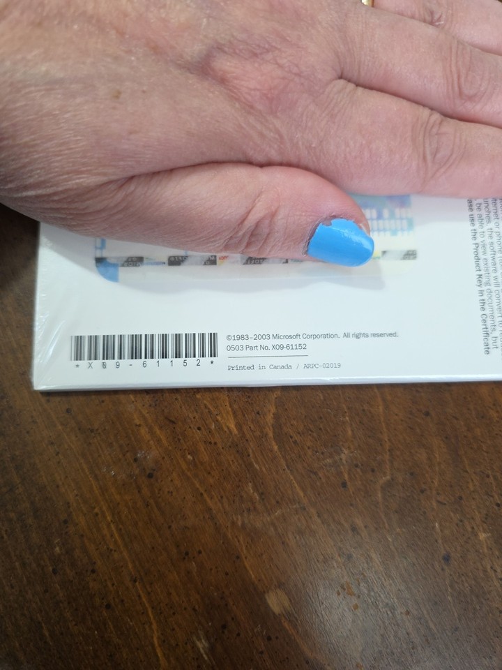 Microsoft Office Basic Edition 2003 - CD With Product Key - Dell - Brand New | eBay