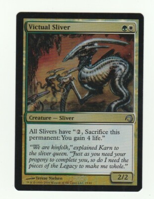 1x FOIL Victual Sliver VG Premium Slivers Deck Mtg Magic 1x x1 | eBay