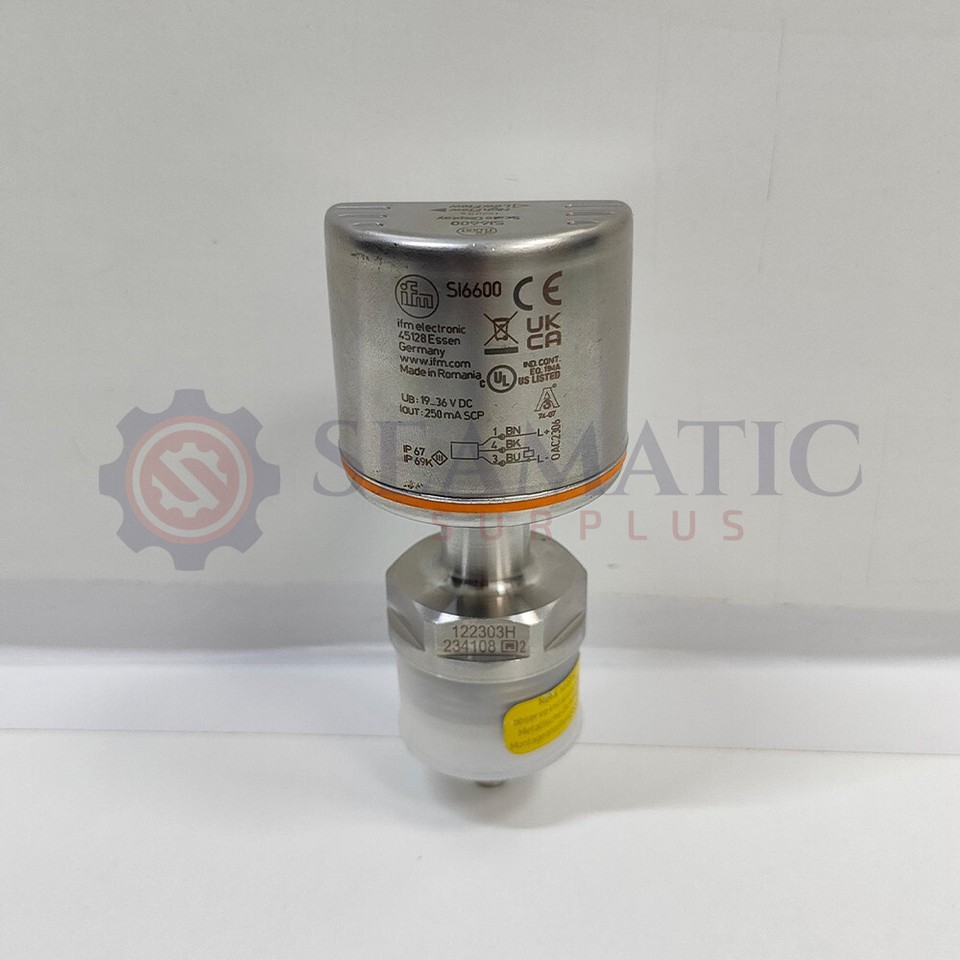 Surplus IFM SI6600 Flow monitor, V#224 | eBay