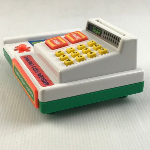 Vintage Electronic Talking Cash Register 7 Realistic Sound Effects RARE ...