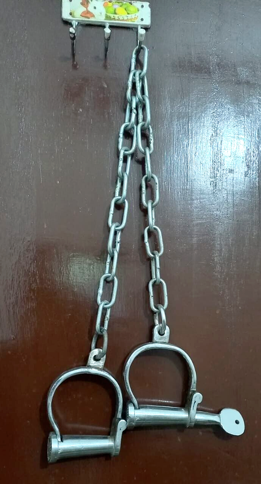 Handmade Silver Handcuffs Key Antique Style Old Vintage Handcuffs 30 ...