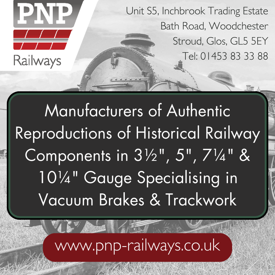 10m - 5" Gauge Garden Track Kit - Clip Fit - PNR-8B - PNP Railways ...