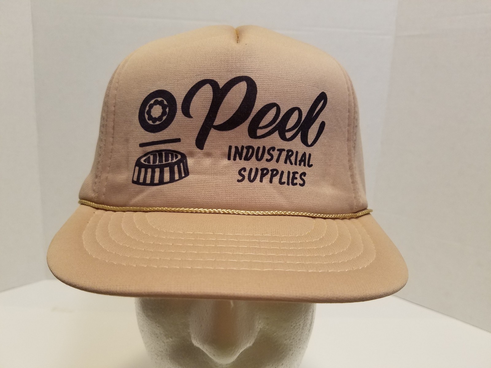 Vintage Peel Industrial Supplies Trucker Snapback Hat… - Gem