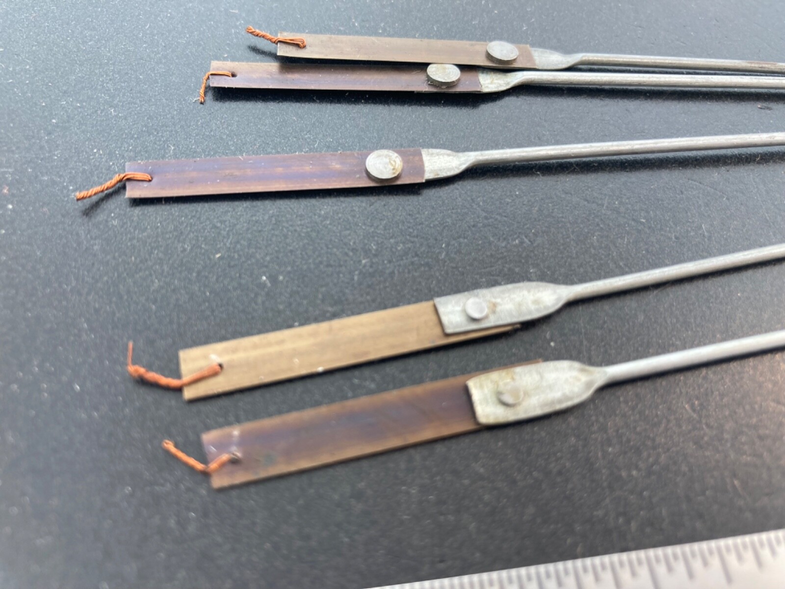 Antique Mantle Clock Pendulum Suspension Spring Rod 6 1/2" in Length ...