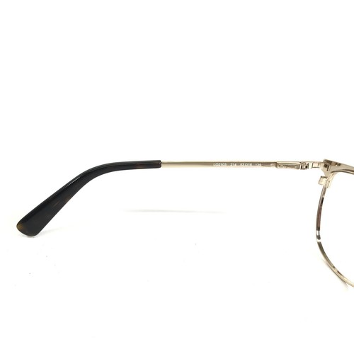 Longchamp Eyeglasses Frames LO2103 214 Dark Red Gold Square Full Rim 53 ...