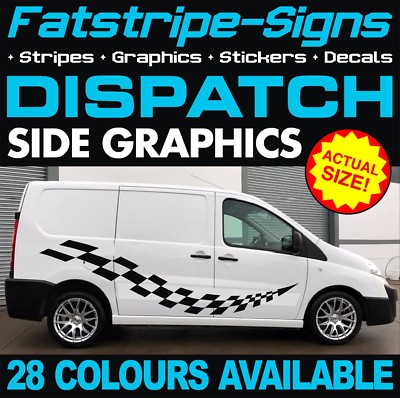 fits CITROEN DISPATCH GRAPHICS STICKERS STRIPES DECALS CREW CAB DAY VAN ...