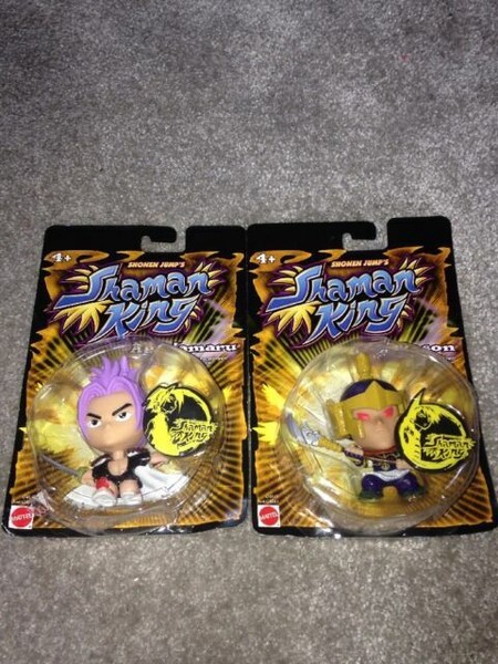 3 X Shonen Jump's Shaman King Action Figure Amidamaru G4146 2005 Mattel ...