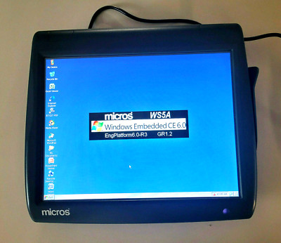 Micros WS5A Workstation Touchscreen POS Terminal/Register 400814-101 ...